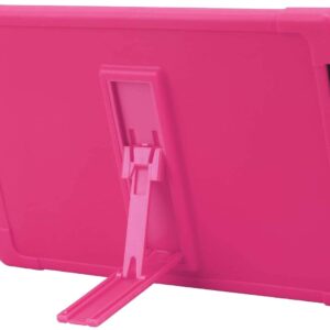 Bowtus Onn 7'' Tablet Gen 3 Case (2022 Model), [Kickstand] [Case for Kids] Shockproof Silicone Case Tablet Protective Bracket Stand Cover Case for Onn 7 inch Tablet (Rose Red)