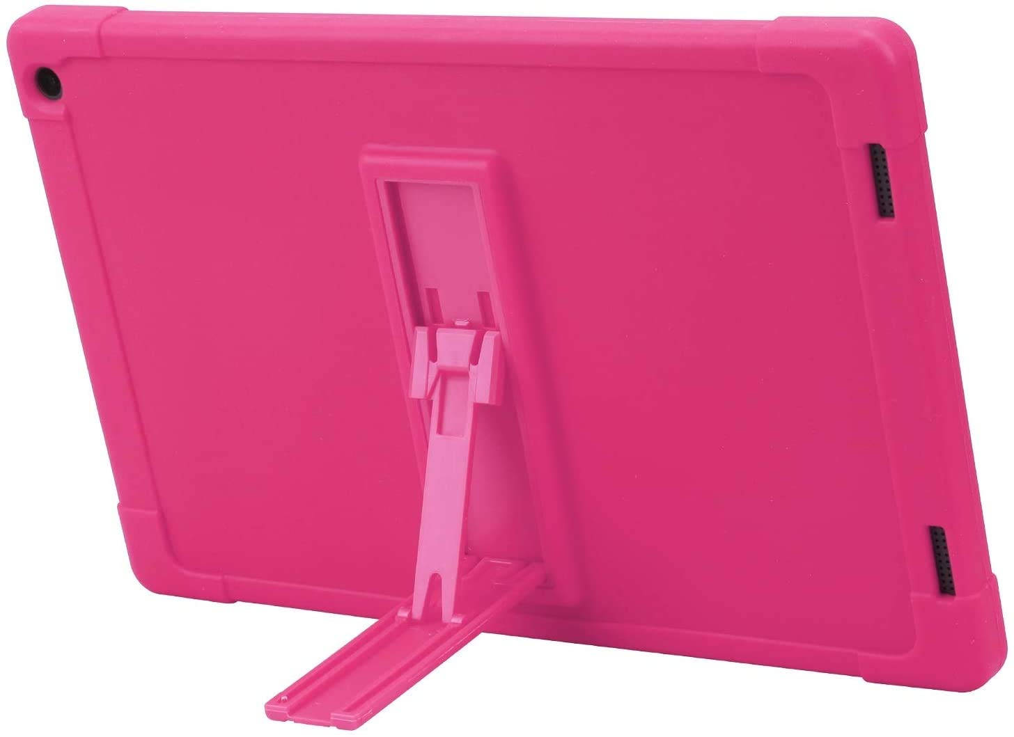 Bowtus Onn 7'' Tablet Gen 3 Case (2022 Model), [Kickstand] [Case for Kids] Shockproof Silicone Case Tablet Protective Bracket Stand Cover Case for Onn 7 inch Tablet (Rose Red)