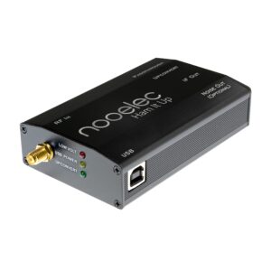 Nooelec NESDR Smart v5 HF Bundle: 100kHz-1.7GHz Software Defined Radio Set for HF/UHF/VHF Including a NESDR Smart v5 R860/RTL2832U RTL-SDR, Assembled Ham It Up Upconverter, 9:1 Balun, and Adapters