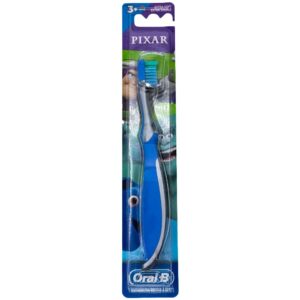 oral-b kids pixar toothbrush, children 3+, extra soft, characters incredible -1 count