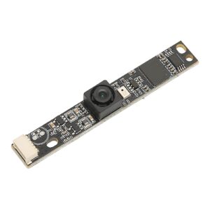 usb camera module, 12mp 4k cmos sensor mini usb camera board, 123 degree wide angle lens noise free industrial hd usb webcam board compatible with windows, android, linux, plug and play