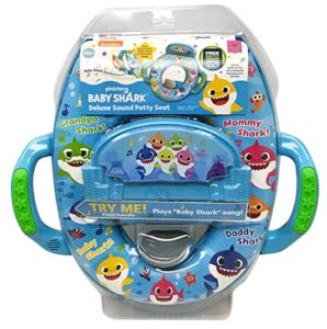 pinkfong baby shark deluxe potty seat with sound & built-in-speakers