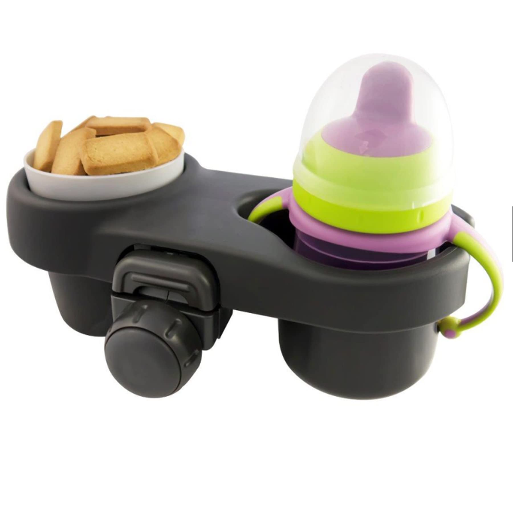 Kingsource Deluxe Snack Pod,Snack Tray for Stroller,Cup Holder for Stroller,Snack Tray for Stroller,Cup Holder for Car,Car Cup Holder,Cup Holder for Walker.