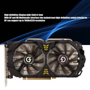 RX580 Graphics Card, 8G Gaming Graphics Card GDDR5 256bit Fan Support 3 Graphics Card with PCB Board,1244MHz/14000MHz Video Card, Gifts