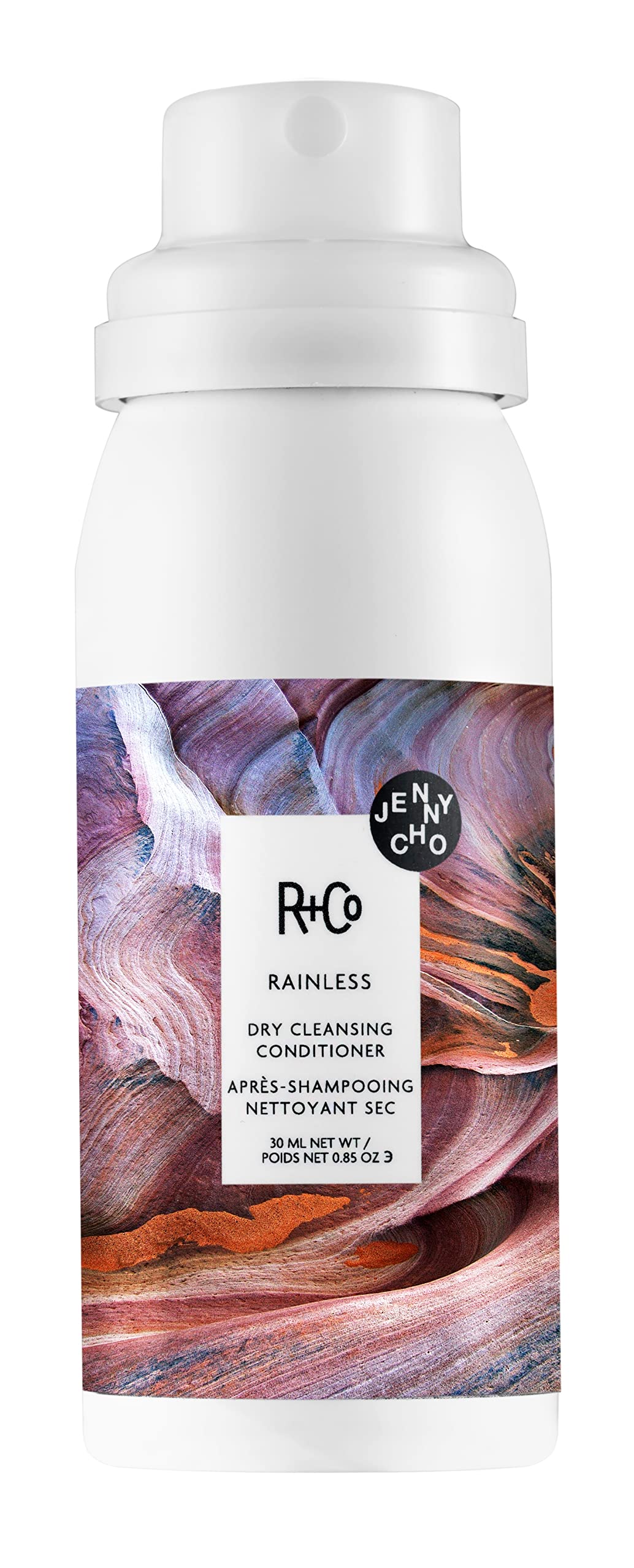 R+Co Rainless Dry Cleansing Conditioner Deluxe | Nourishes + Refreshes Style + Redefines Curl | Vegan + Cruelty-Free | 0.85 Oz