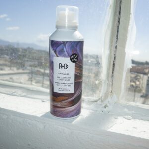 R+Co Rainless Dry Cleansing Conditioner Deluxe | Nourishes + Refreshes Style + Redefines Curl | Vegan + Cruelty-Free | 0.85 Oz