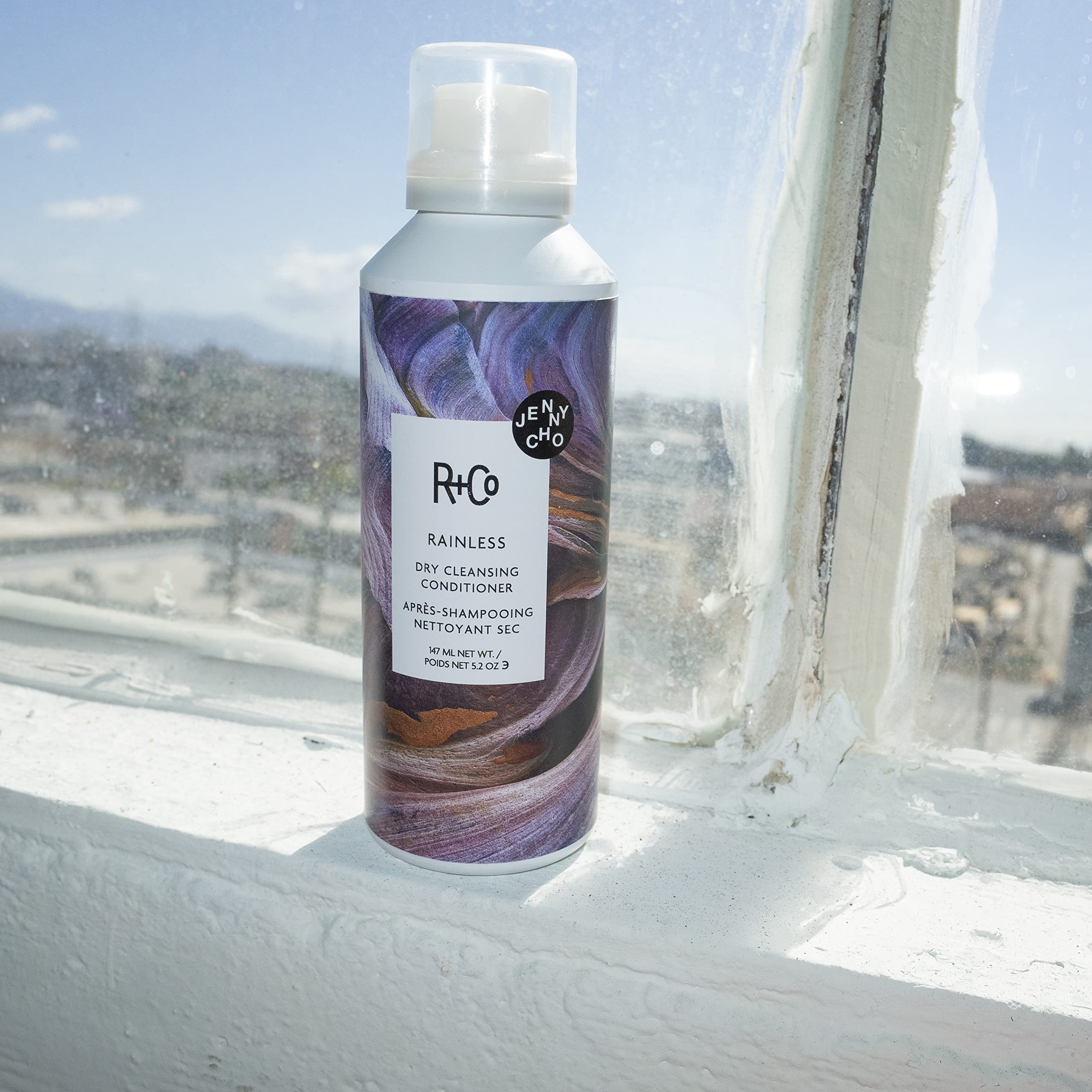 R+Co Rainless Dry Cleansing Conditioner Deluxe | Nourishes + Refreshes Style + Redefines Curl | Vegan + Cruelty-Free | 0.85 Oz