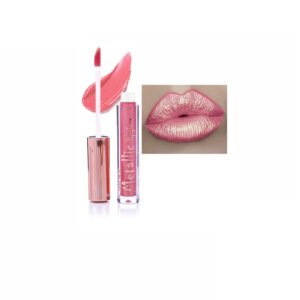 matte metallic lip gloss long lasting waterproof strong pigmented not stick cup diamond shimmer liquid lipstick makeup for women