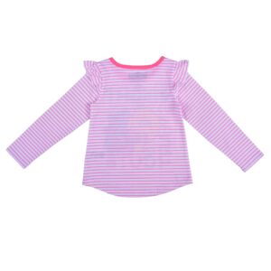 Sesame Street Girls Long Sleeve Shirt and Pants Set for Baby, Toddlers, and Little Kids