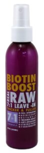 real raw leave-in biotin boost 7-in-1 thick & full 6 ounce (177ml)