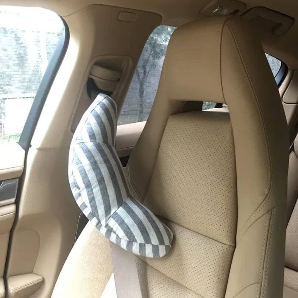 Kids Car Travel Pillow Car Seat Belt Pillow Cute Plush Headrest Cushion Neck Pillow Safety Strap Cover Universal Fit