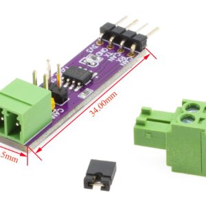 XICOOLEE CAN HAT SN65HVD230 can-Bus transceiver Module Stably Long-Distance Communication Functions Communication Module Single Channel