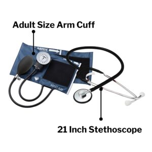 McKesson Aneroid Sphygmomanometer Blood Pressure Combo Kit, Sprague Rappaport Stethoscope, 1 Count