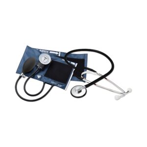 mckesson aneroid sphygmomanometer blood pressure combo kit, sprague rappaport stethoscope, 1 count