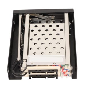 2.5inch Internal SATA Hard Drive Rack, 6Gbps Hot Swap Mobile Rack Cage for 2.5” SSD/HDD,Internal SATA I/II/III Tray Hard Drive Backplane Enclosure