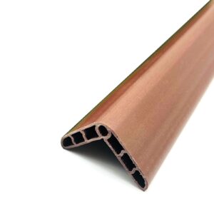 jyhhcys soft pvc wall corner guards for school kindergartens home, self adhesive child proof corner shield anti-bumping strips, 39.4 47.2 59inch long (color : brown, size : 100cm/39.4in)