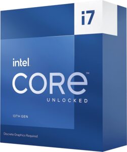 intel core i7-13700kf gaming desktop processor 16 cores (8 p-cores + 8 e-cores) - unlocked