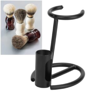 Shaving Brush Stand Metal Alloy Shaving Accessories Men's Beauty Care Supplies Storage Rack Suitable for Bathroom Bedroom Decorative