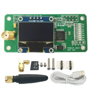 Mokxihit MMDVM Hotspot Board Digital Voice Modem Support DMR DSTAR YSF P25 NXDN for Raspbery P Zero W 2w Pi 1 2 3 B Series Two Colors OLED(Board OLED)