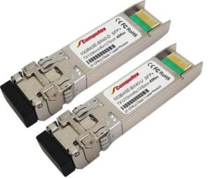 pair - 40km 10gbase-bx sfp+ transceivers (smf, tx1270nm/rx1330nm-tx1330nm/rx1270nm, lc, dom) for arista, mikrotik, d-link, juniper and others.