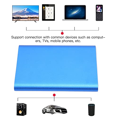 Laihua Portable SSD, USB 3.0 Ultrathin External Hard Drive with Advanced highspeed Technology and Easy to use for Mobile Phones 1TB