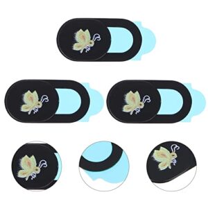 SOLUSTRE Computer Camera 9 Pcs Plastic Webcam Webcam Cover Web Camera Cover Webcam Cover Slide Cover Cartoon Computers Laptops