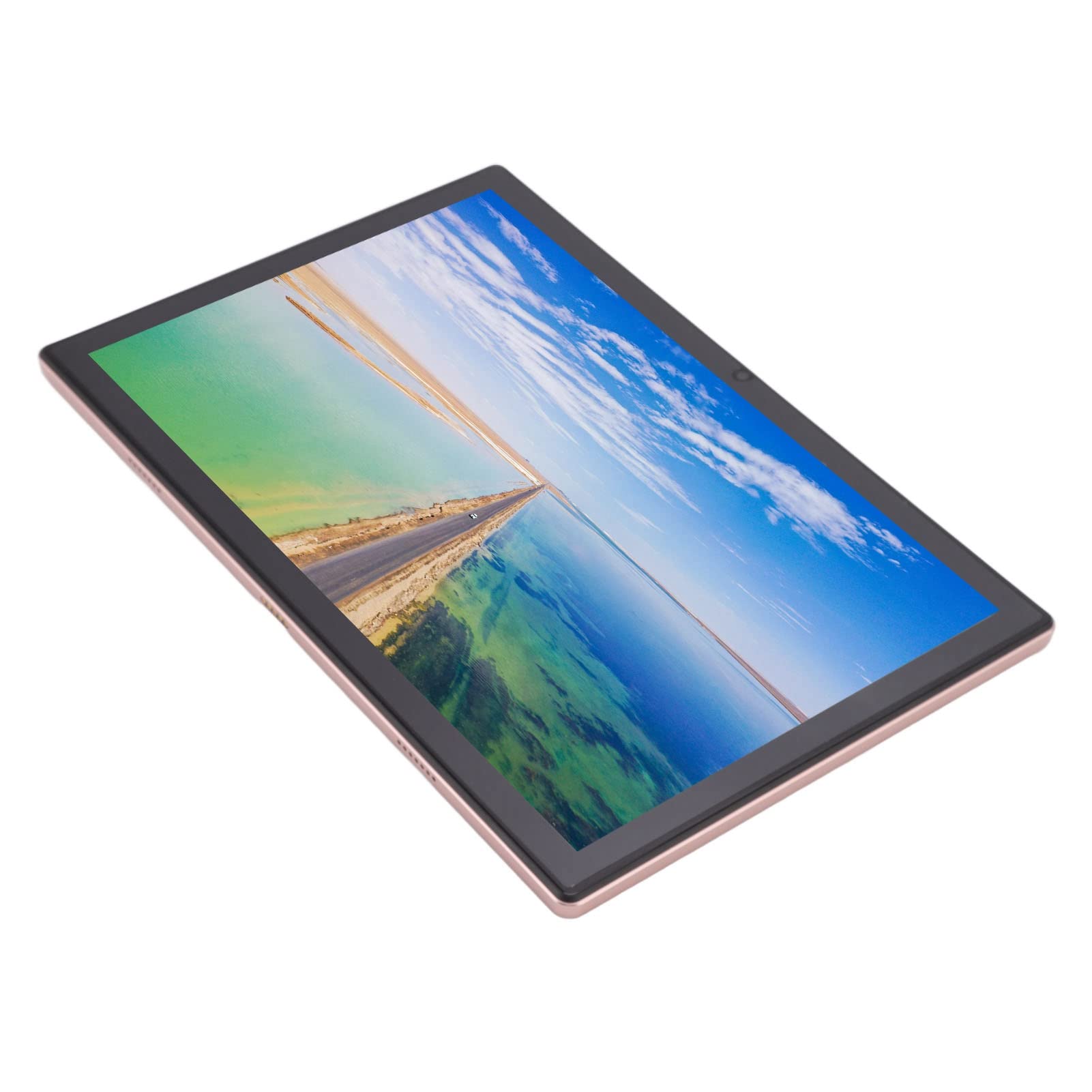 Ultra Thin Tablet, 10.1 inch IPS Screen, Front 5MP, Rear 13MP, Aluminum Alloy Tablet, with USB Cable for Work US Plug