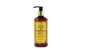 ayurved master rhassoul red clay shampoo with shea butter, almond oil, matcha tea, grape seed and aloe vera extracts for nourishing hair vitality |