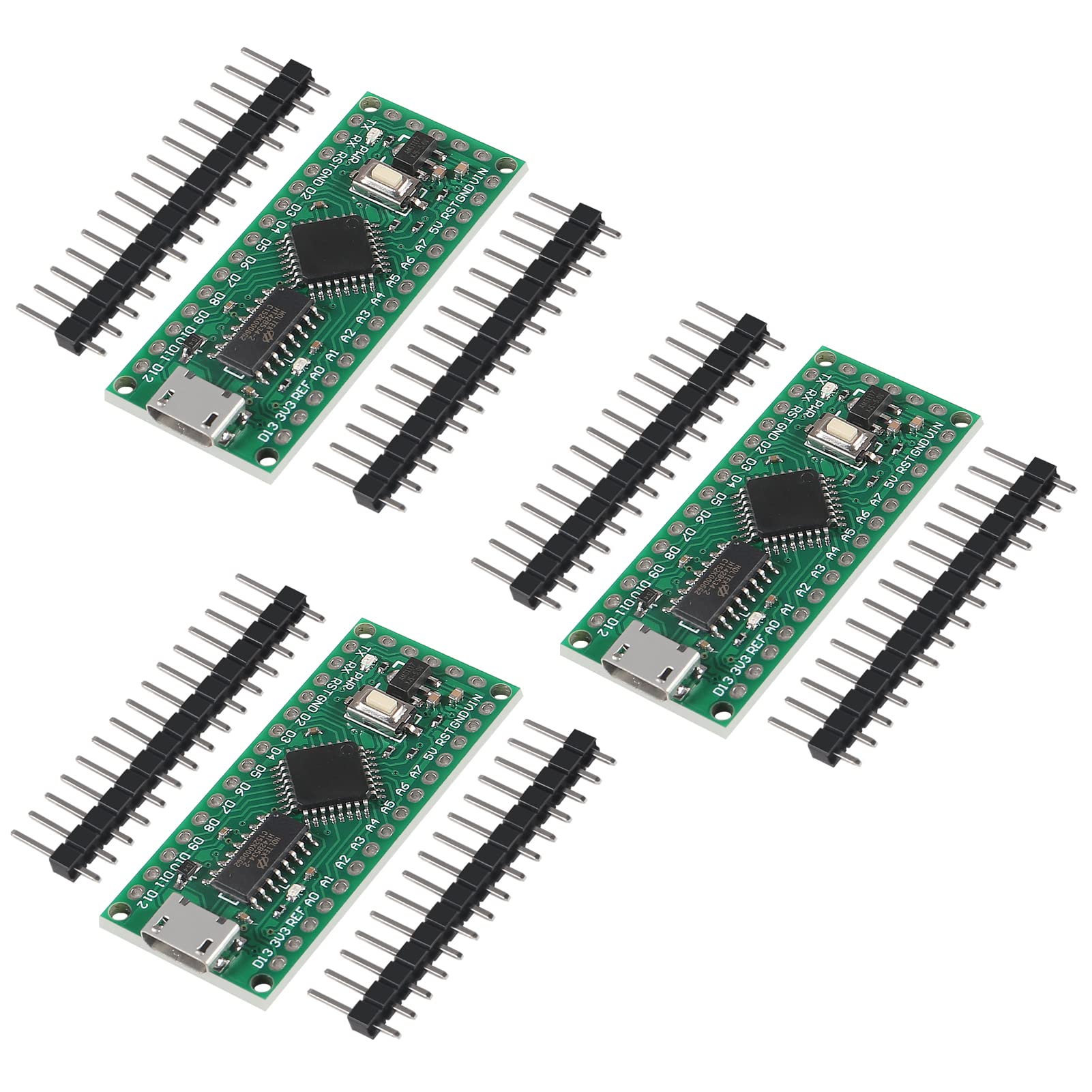 AITRIP 3PCS LGT8F328P-LQFP32 LGT8F328P LQFP32 MiniEVB HT42B534 SOP16 USB Driver Development Board Compatible with ATMEGA328 Nano V3.0 for Arduino