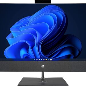 HP Pavilion 27 Touch Desktop 4TB SSD Extreme (Intel 12th gen i7 Processor with 12 cores and Turbo to 4.70GHz, 16 GB RAM, 4 TB SSD, 27-inch FullHD Touchscreen, Win 11) PC Computer All-in-One