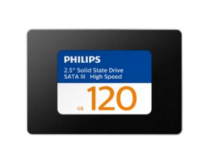 philips 120gb 2.5” sata iii internal ssd, solid state drive, up to 550mb/s read