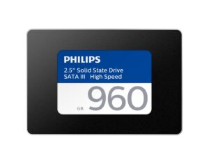 philips 960gb 2.5” sata iii internal ssd, solid state drive, up to 550mb/s read