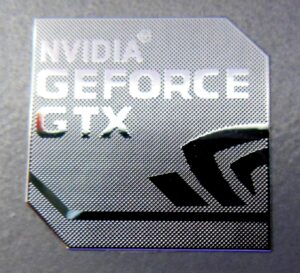 vath metal sticker compatible with nvidia geforce gtx 18mm x 18mm [830]