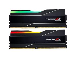 g.skill trident z5 neo rgb series (amd expo) ddr5 ram 32gb (2x16gb) 5600mt/s cl30-36-36-89 1.25v desktop computer memory udimm - matte black (f5-5600j3036d16gx2-tz5nr)