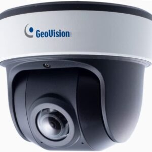 Geovision GV-PDR8800 8MP H.265 Super Low Lux WDR Pro IR Fixed Rugged IP Dome Camera with 1.68 mm Lens, 180° Panoramic View, Built-in Microphone