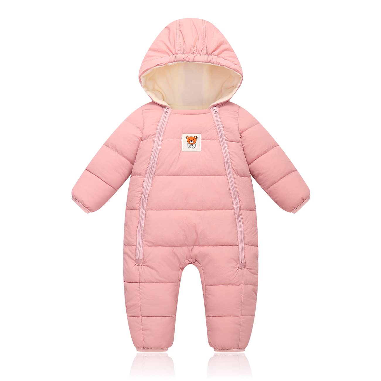 Fumdonnie Infant Snowsuit Toddler Winter Coat Baby Girl Clothes Warm Jacket 6-9 9-12 Month