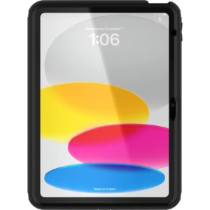 OtterBox Defender Series Case for iPad 10th Gen (ONLY) - Black, Rugged, Durable, Multi-Layer Protection