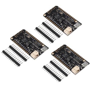 aitrip 3pcs lolin32 esp32 lite v1.0.0 wifi bluetooth micro usb development board 4mb flash 500ma ch340 ch340g lithium battery connector esp32 compatible with arduino