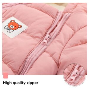 Fumdonnie Infant Snowsuit Toddler Winter Coat Baby Girl Clothes Warm Jacket 6-9 9-12 Month