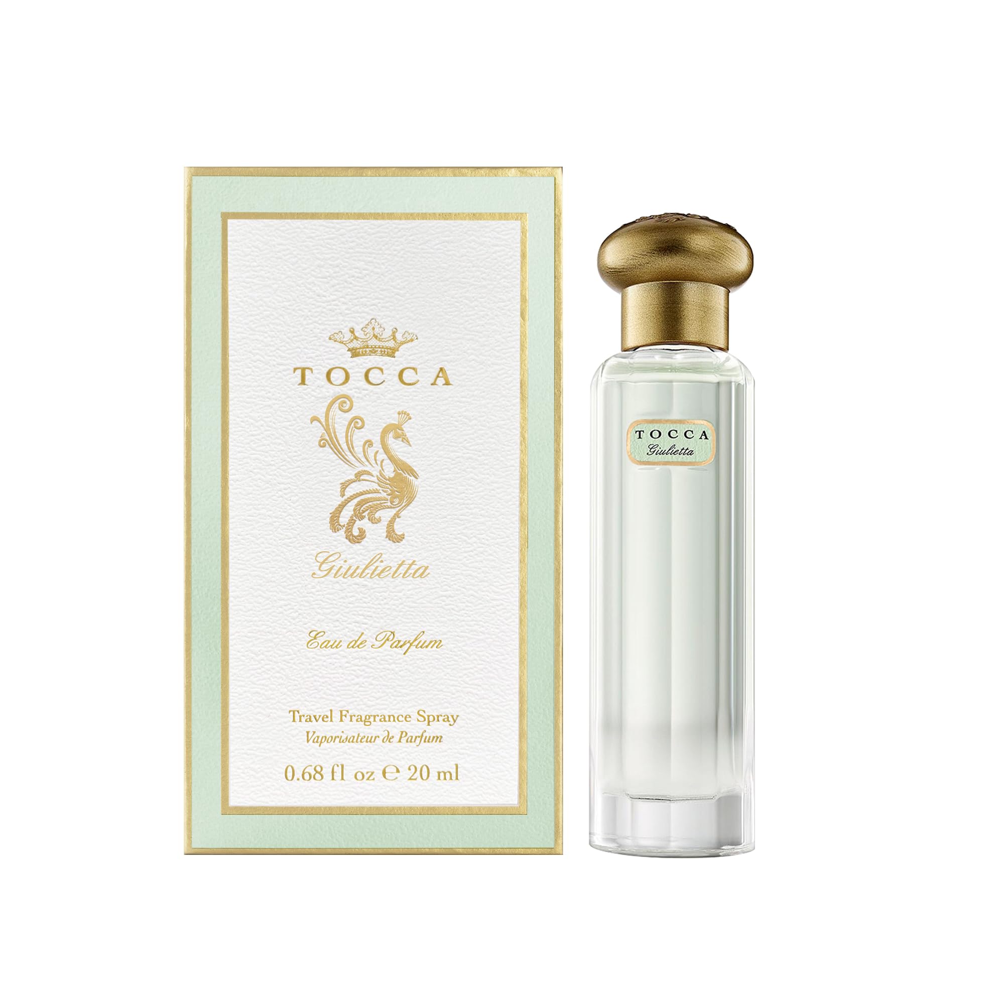 Tocca Dry Body Oil (100 ml) and Eau de Parfum (20 ml) in Giulietta - Fresh Floral, Pink Tulips, Green Apple, Vanilla Orchid