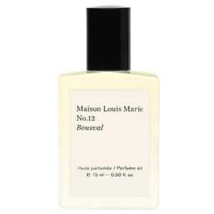 maison louis marie - no.12 bousval natural roll-on perfume oil | luxury clean beauty + non-toxic fragrance (0.5 fl oz | 15 ml)