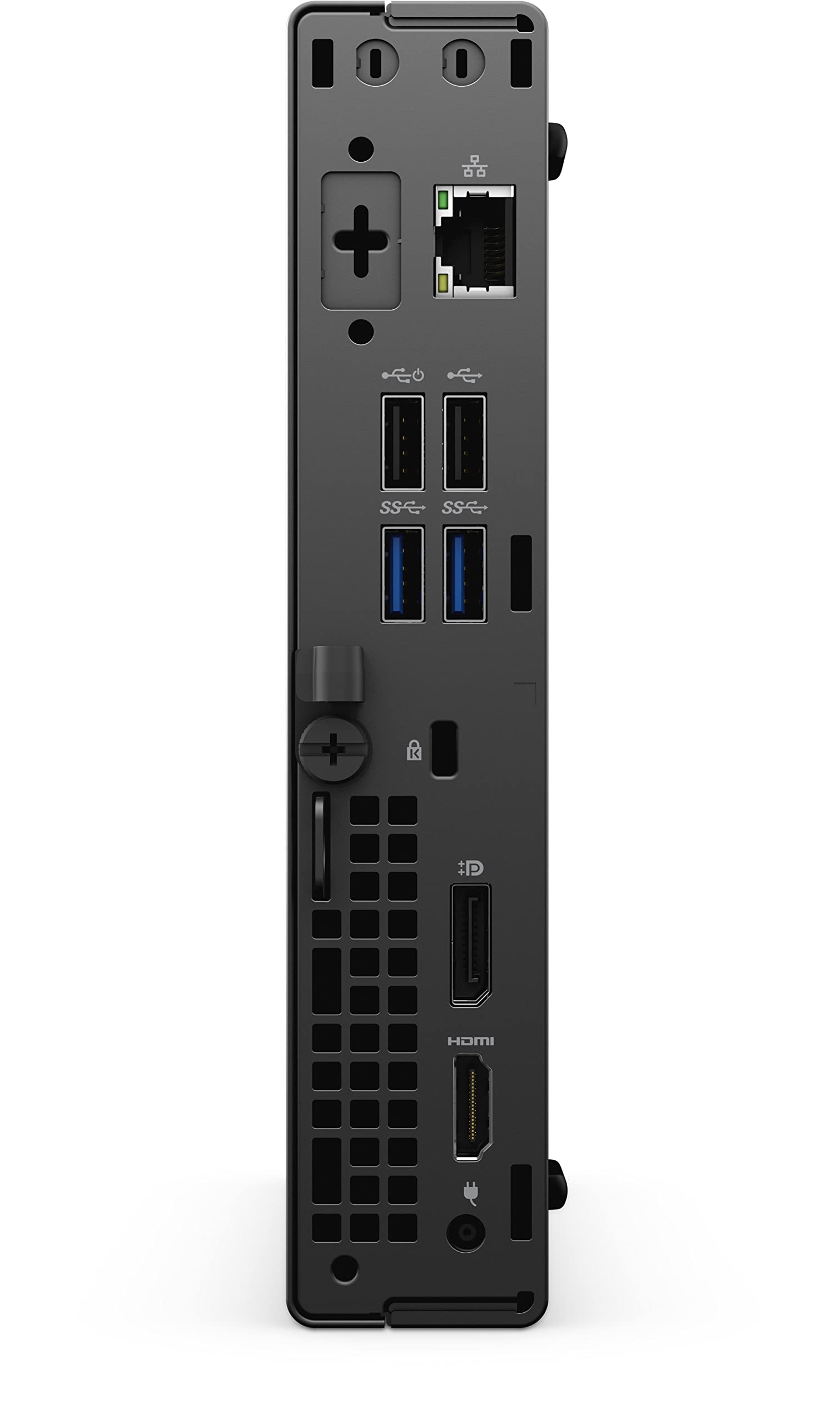 Dell OptiPlex 3000 3080 Windows 10 Pro MFF Business Micro Desktop, Intel Hexa-Core i5-10500T up to 3.8GHz (Beat i7-8700T), 8GB DDR4 RAM, 256GB PCIe SSD, WiFi Adapter, Ethernet, USB Keyboard Mouse