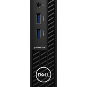 Dell OptiPlex 3000 3080 Windows 10 Pro MFF Business Micro Desktop, Intel Hexa-Core i5-10500T up to 3.8GHz (Beat i7-8700T), 8GB DDR4 RAM, 256GB PCIe SSD, WiFi Adapter, Ethernet, USB Keyboard Mouse