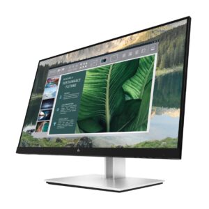 HP E24u G4 FHD Monitor 23.8", FHD 91920x1080, 250 nits, USB Type-C, DisplayPort1.2, USB-A(4), On-Screen Controls, Pivot Rotation, Anti-Glare (Renewed)