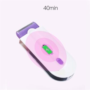 Durable and Portable Painless Epilator,Painless USB Mini Epilator, Electric Shaver Portable Bikini Epilator for Face, Lips, Chin, Arms, Peach Fluff, Fingers, Legs and Body