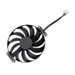 rakstore t129215bu fdc10u12d9-c 95mm graphics card cooling fan replacement for asus rtx 3050 rtx 3060 phoenix quiet cooler fan