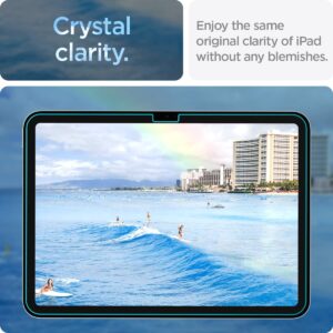 Spigen Tempered Glass Screen Protector [GlasTR EZ Fit] Designed for iPad 10th Generation 10.9 inch (2022) [9H Hardness/Case-Friendly]