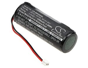 aijos 2.4v battery replacement for wahl 93151, 93151-001, 93153 pro 9550, sterling eclipse 8725