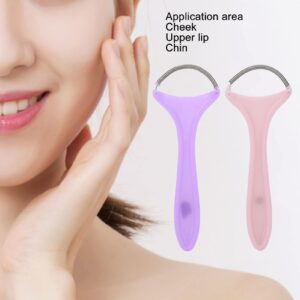 Women Hair Removal Spring Facial Threading Epilator Portable Threading Face Epilator for Upper Lip Chin Cheeks for Beauty Personal Care 2pcs