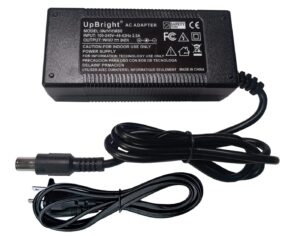 upbright 24v ac/dc adapter compatible with generark homepower one ga-eps-1000 backup battery portable power station for home 110v/1000w huntkey hka18024075-6c 24.0v 7.5a 180w power supply cord charger